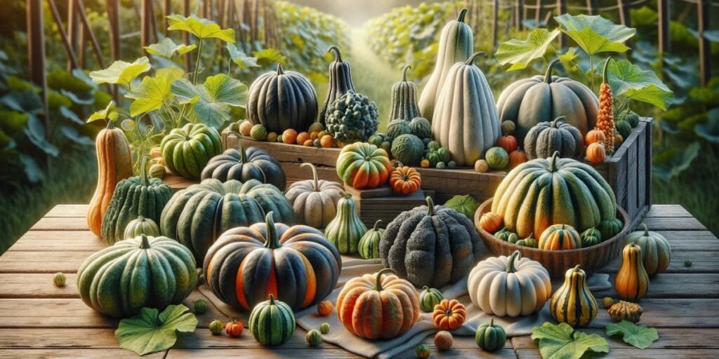 Gardener's Treasury: The Riches of Heirloom Squash Varieties