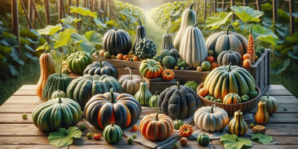 Gardener's Treasury: The Riches of Heirloom Squash Varieties